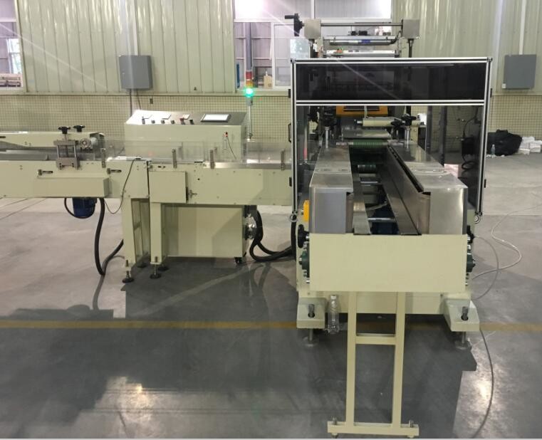 Nylon Packaging Facial Tissue Paper Packing Machine 20-80 Bags / Min Speed