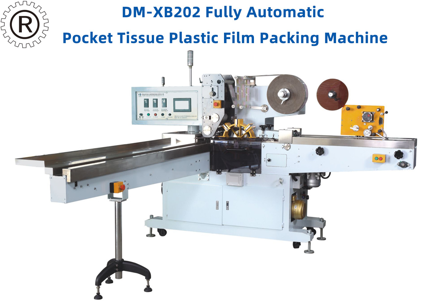 Standard Size Paper Tissue Bundle Packing Machines With Simen PLC Control